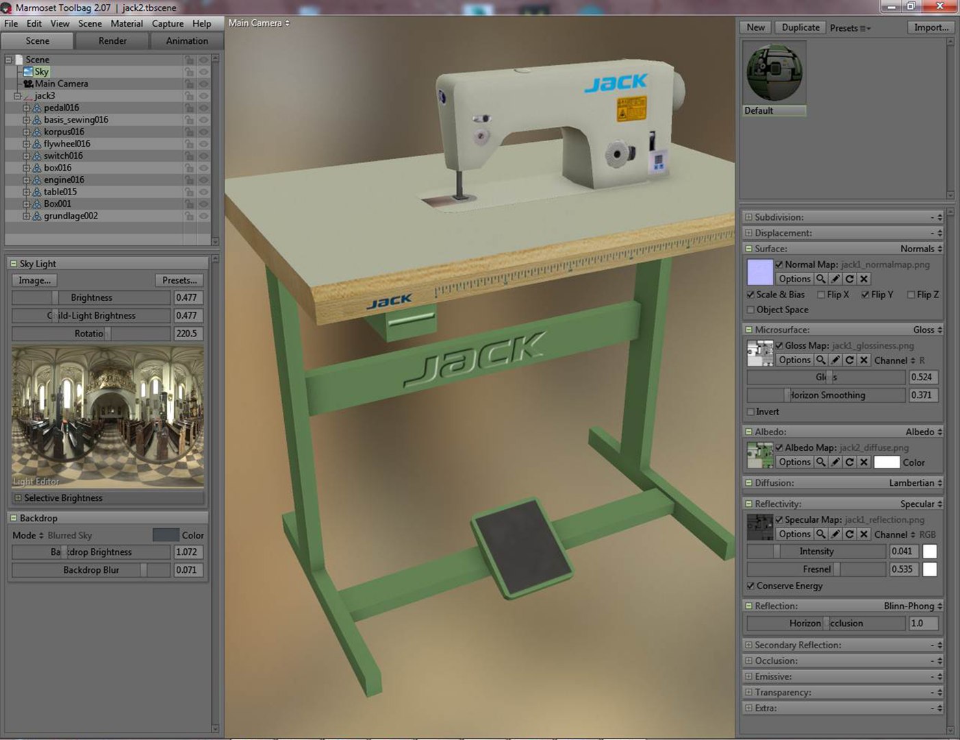 Industrial Sewing Machine 3D - TurboSquid 1302974