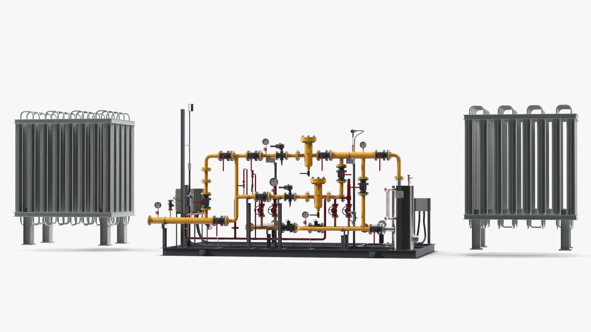 3D LNG Gas Filling Station Model - TurboSquid 2246246