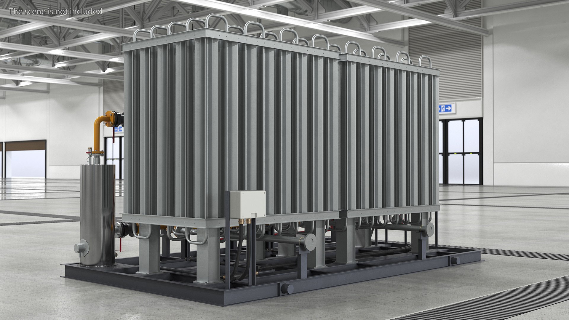 3D LNG Gas Filling Station Model - TurboSquid 2246246