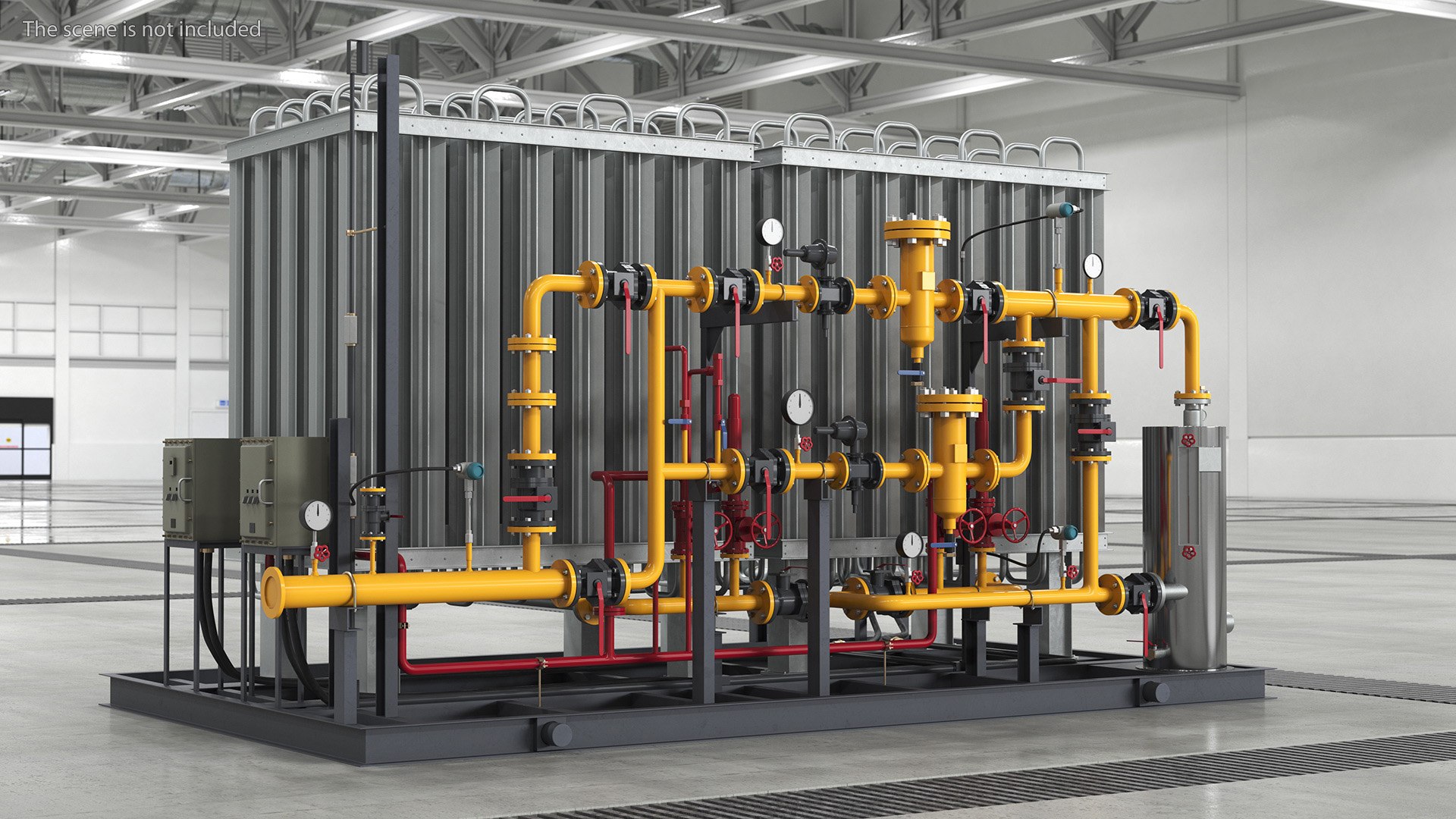 3D LNG Gas Filling Station Model - TurboSquid 2246246