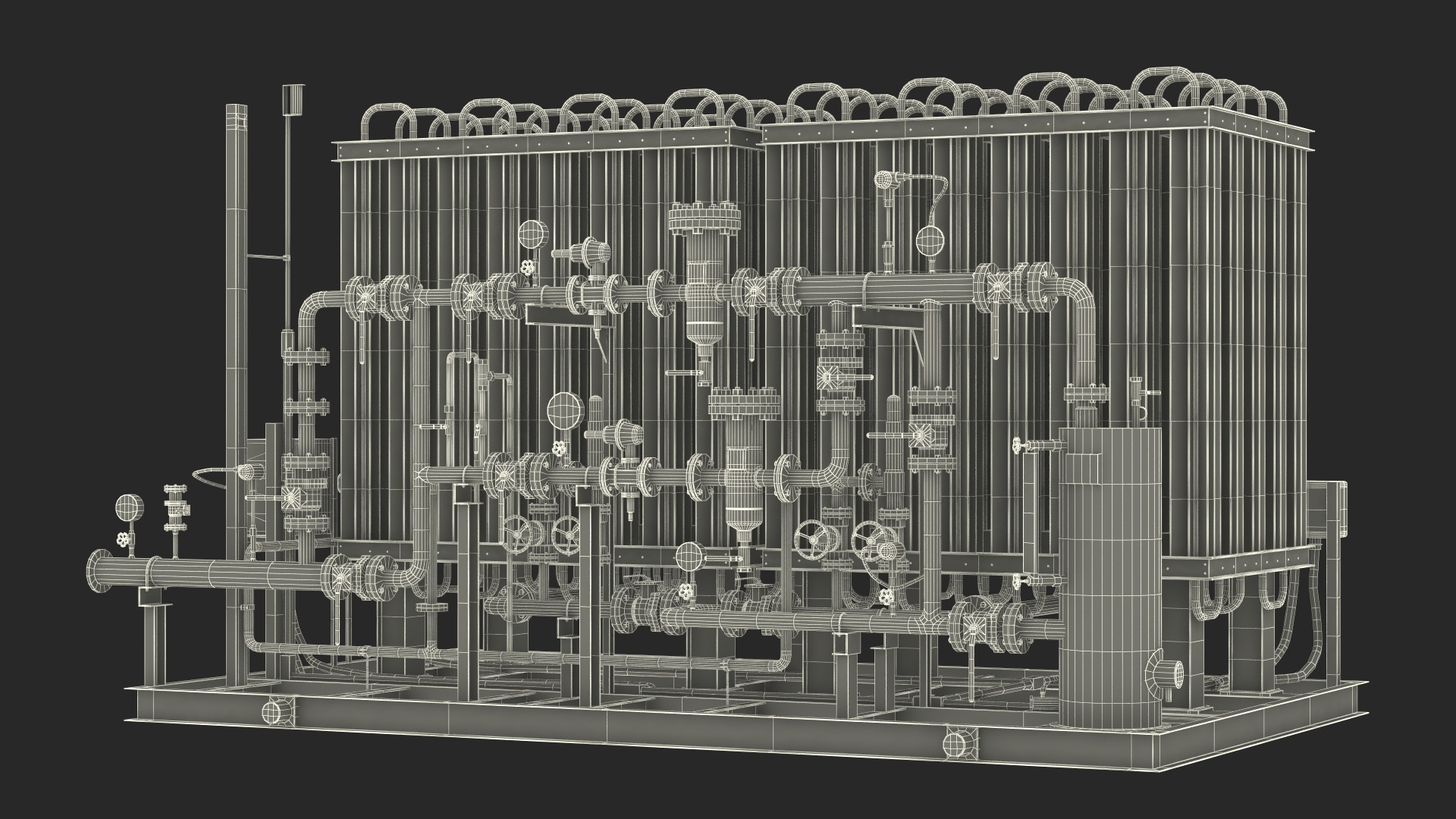 3D LNG Gas Filling Station Model - TurboSquid 2246246