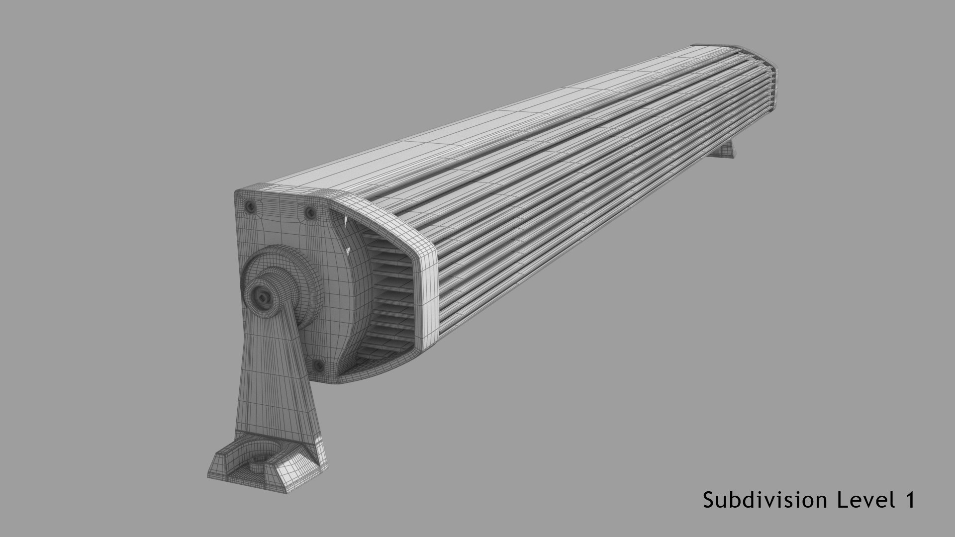 Led Light Bar Set 3D - TurboSquid 1728719