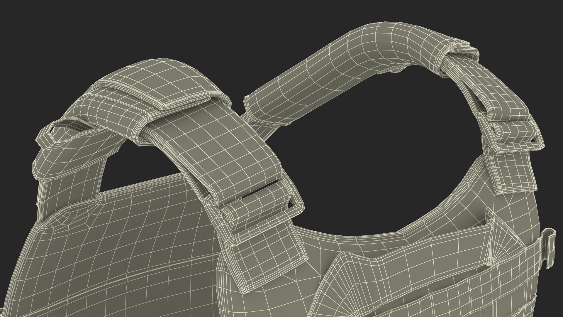 Navy Blue Tactical Vest With Ammo Mag Model - TurboSquid 2382556