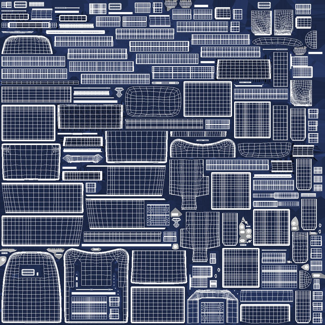 Navy Blue Tactical Vest With Ammo Mag Model - TurboSquid 2382556