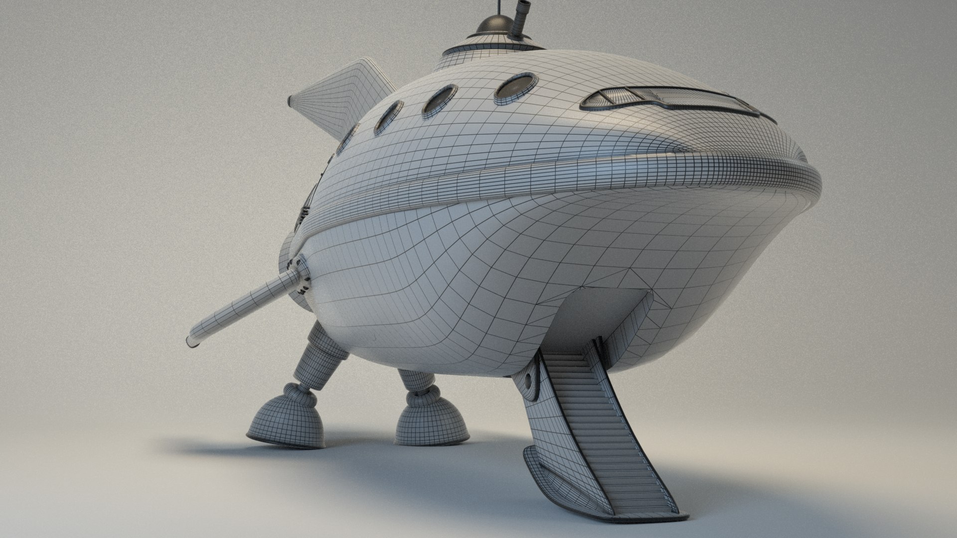 Planet Express Ship 3D Model - TurboSquid 1985653