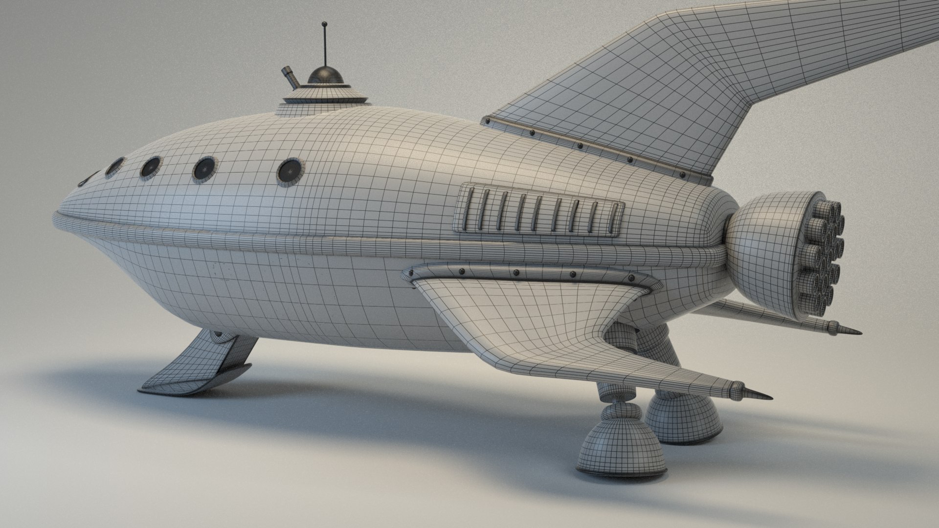 Planet Express Ship 3D Model - TurboSquid 1985653