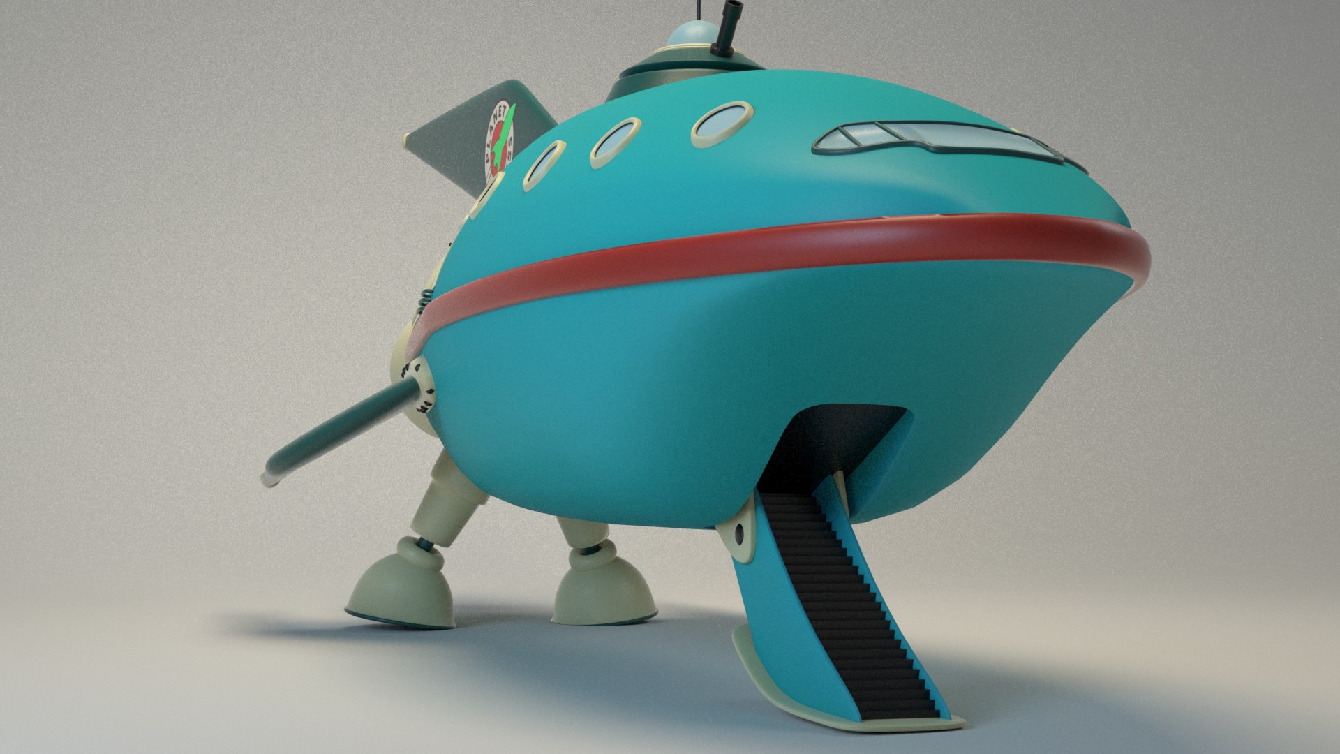 Planet Express Ship 3D Model - TurboSquid 1985653