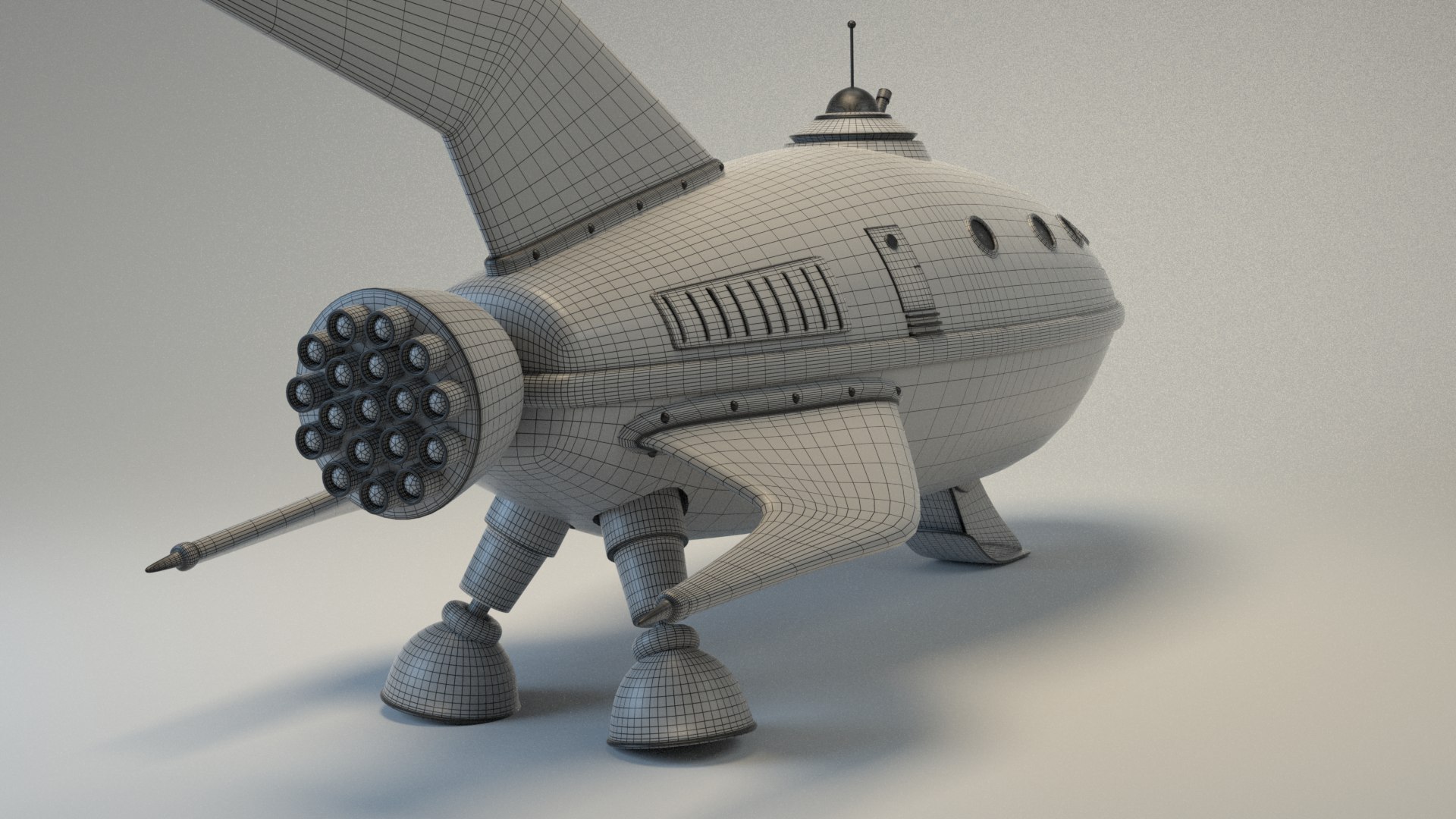 Planet Express Ship 3D Model - TurboSquid 1985653