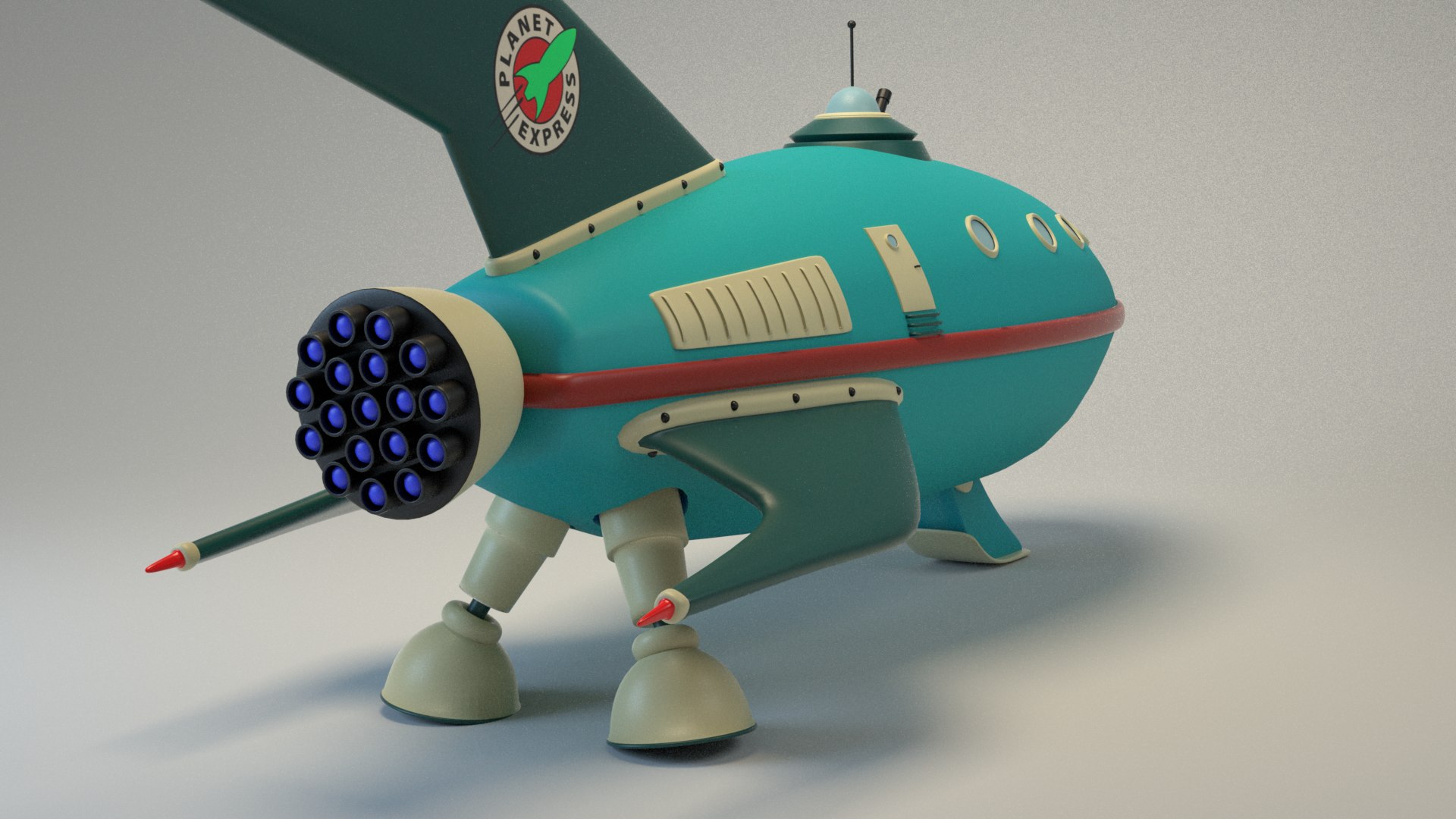 Planet Express Ship 3D Model - TurboSquid 1985653