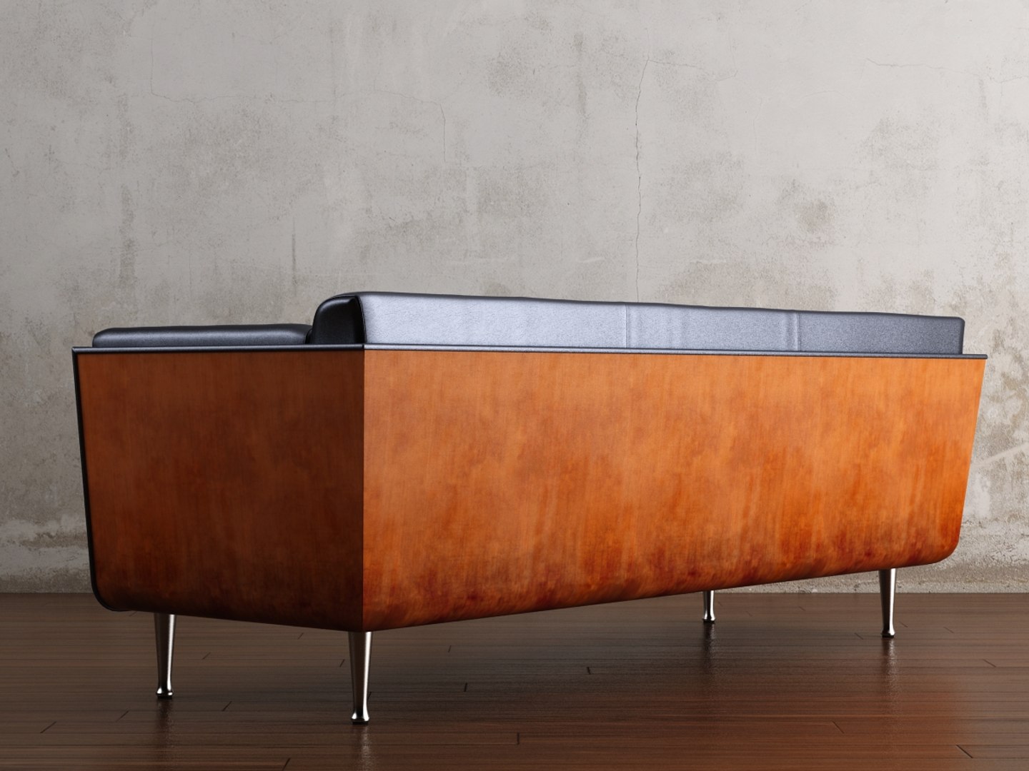 Herman Miller Goetz Sofa 3d Fbx