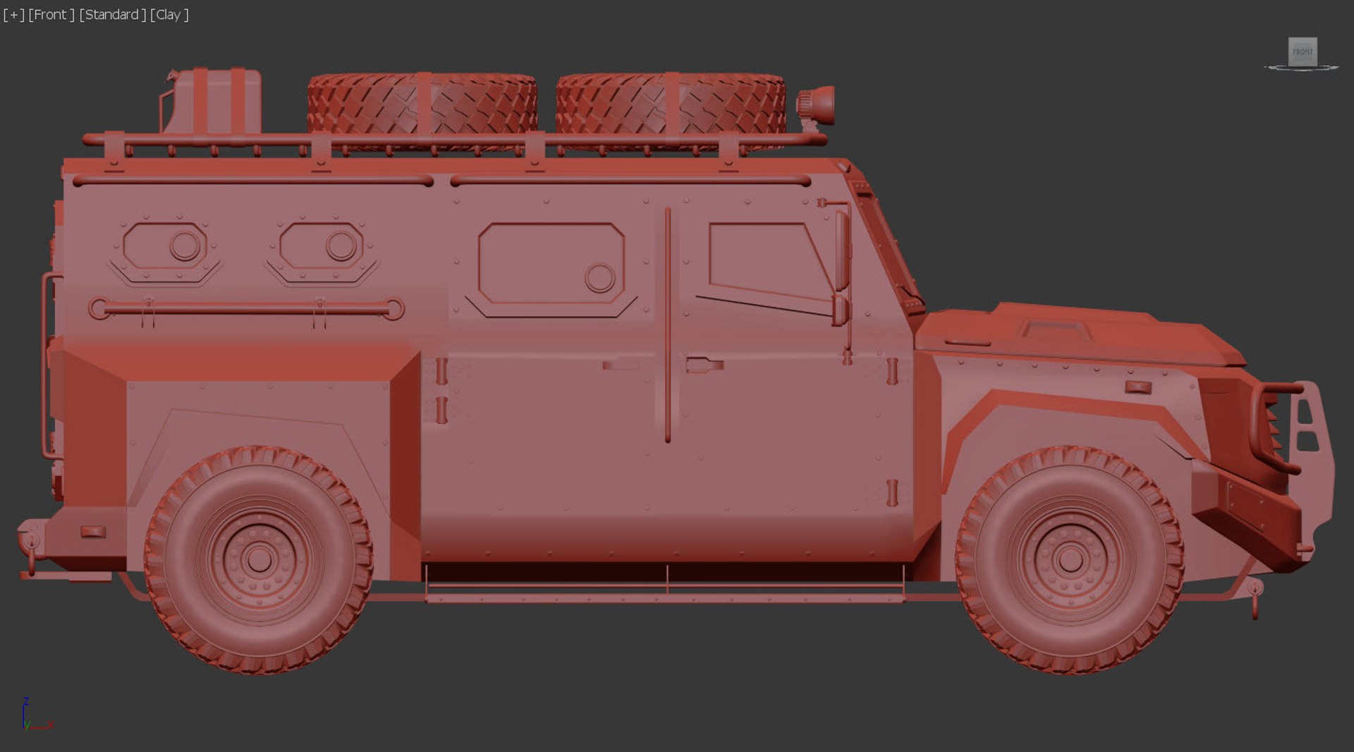 Military vehicle 3D model - TurboSquid 1947062
