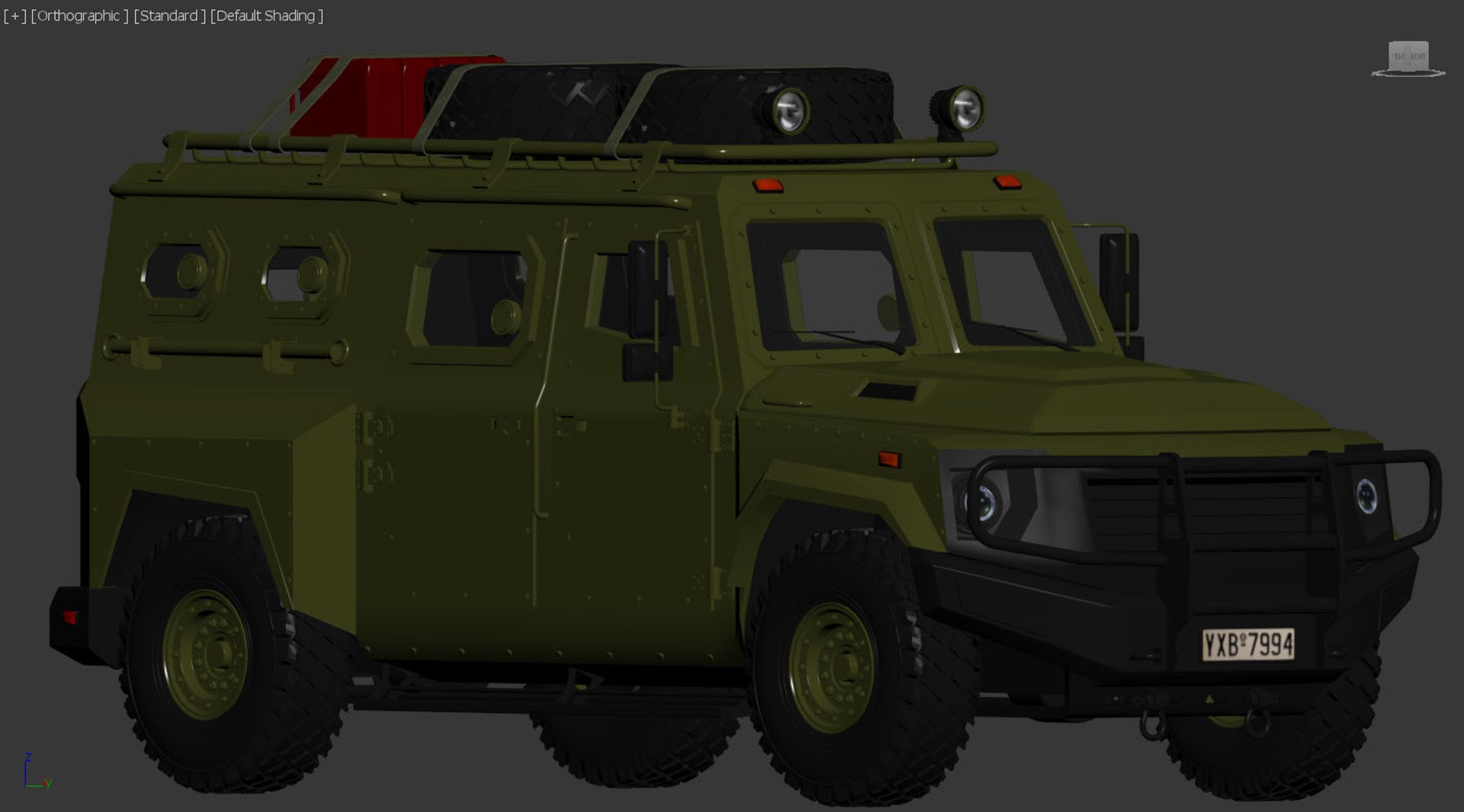Military vehicle 3D model - TurboSquid 1947062