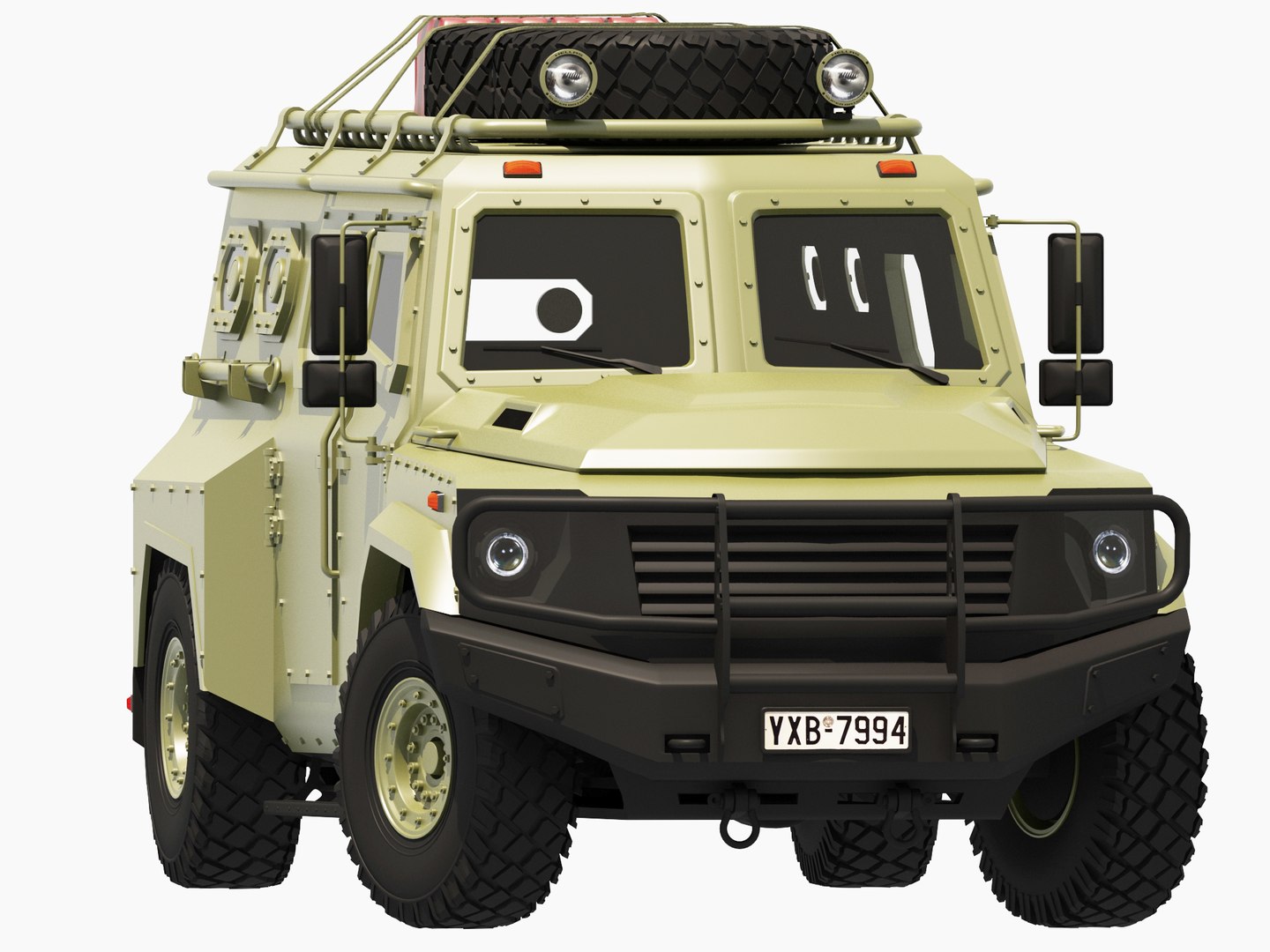 Military vehicle 3D model - TurboSquid 1947062