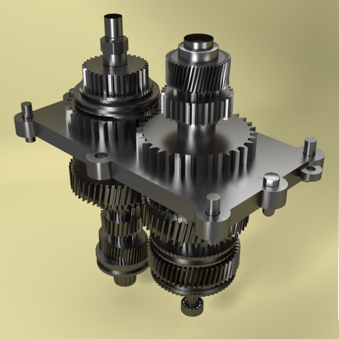 Mechanical Gear Model - TurboSquid 1230296