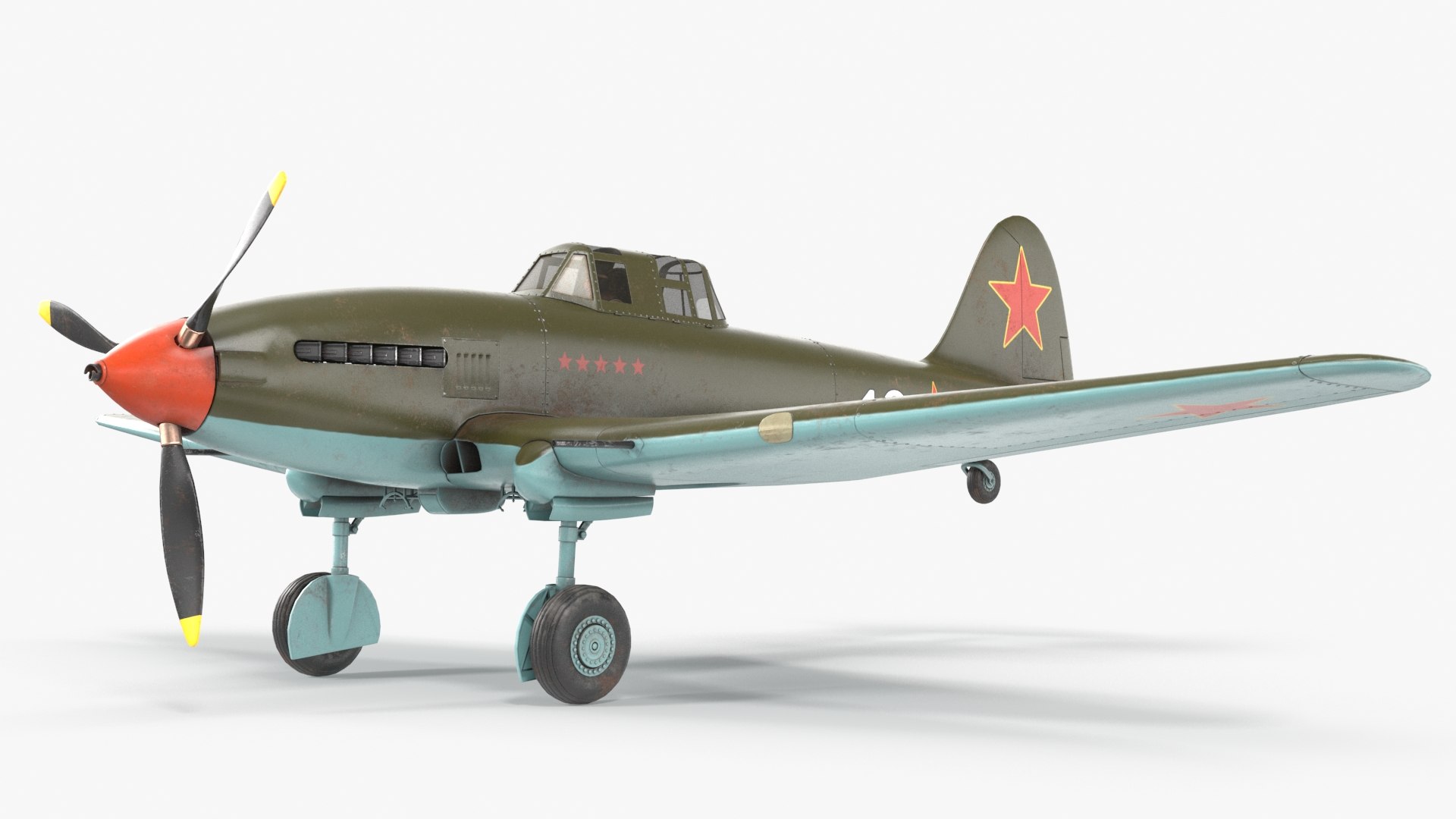 3D Il-10 Ilyushin - TurboSquid 1578065