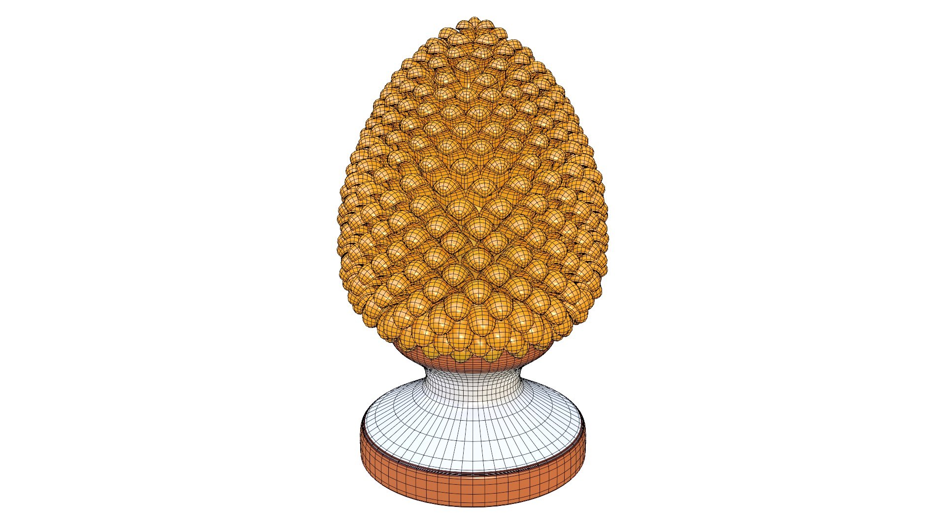 Sicilian pigna 3D model - TurboSquid 2128322