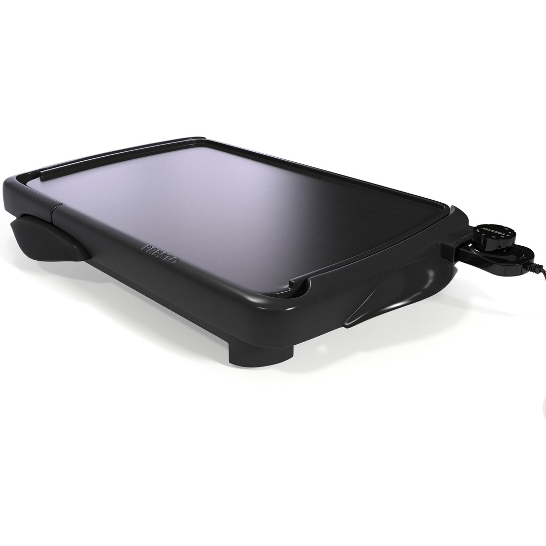 electric griddle 3d model