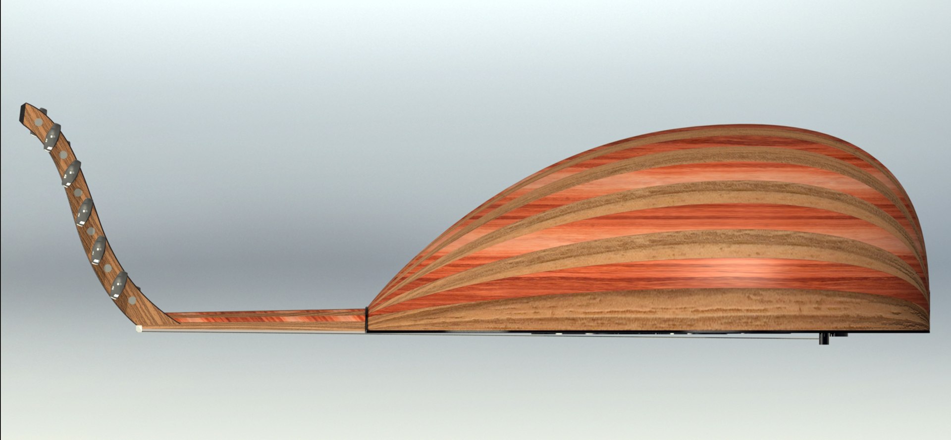 Oud Instrument 3D Model - TurboSquid 1446689