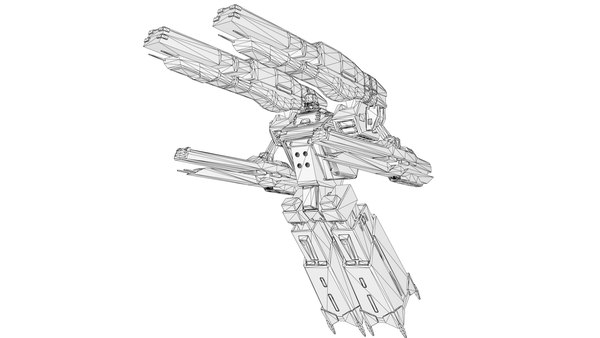 Macross Cannon 3D model - TurboSquid 1864365