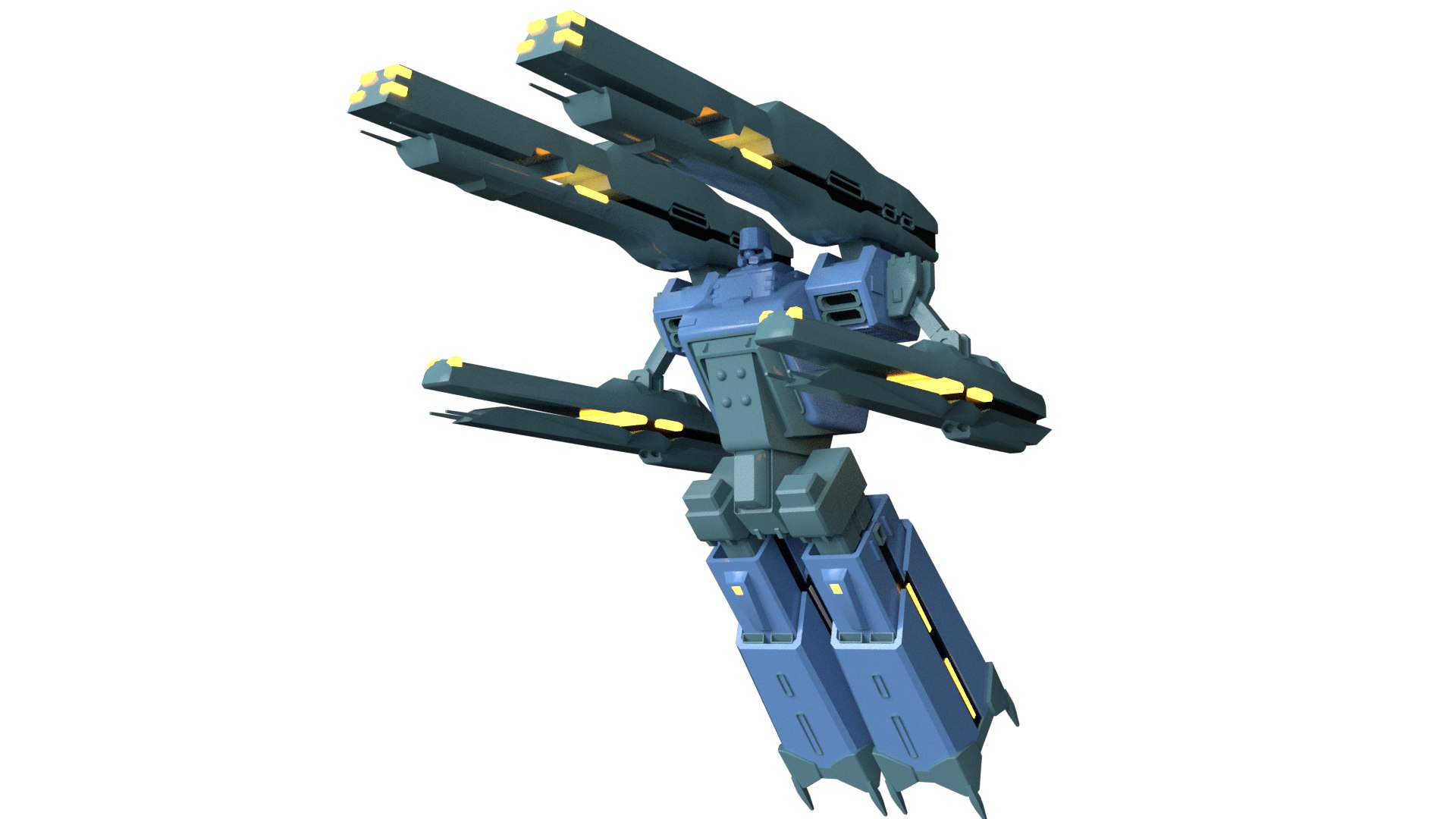 Macross Cannon 3D Model - TurboSquid 1864365