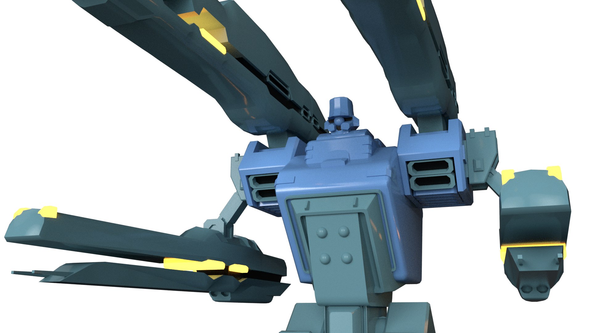 Macross Cannon 3D Model - TurboSquid 1864365