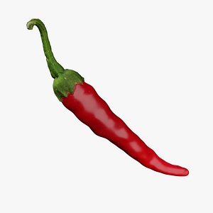 3D Chili Pepper Models - Browse & Download Formats - TurboSquid