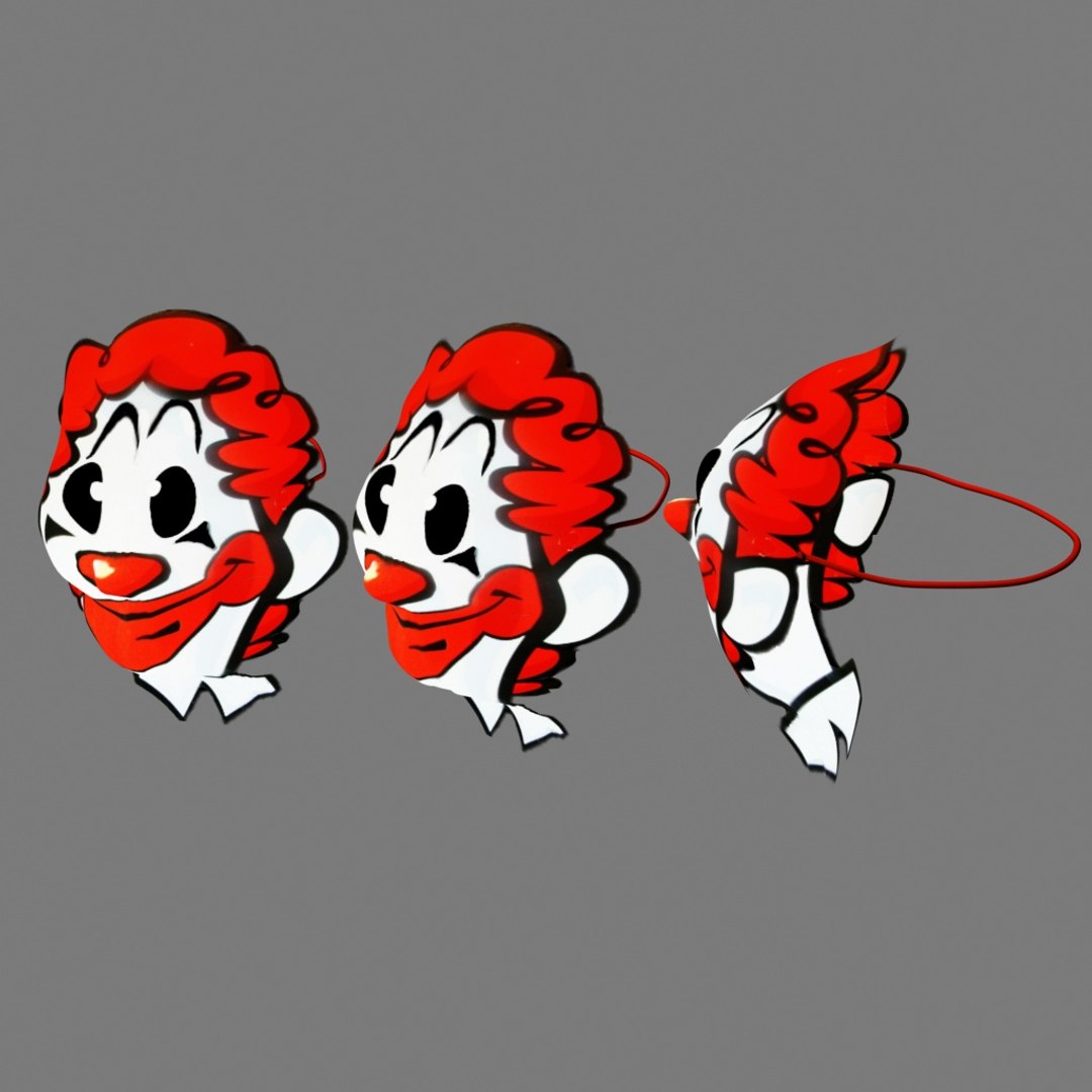 3D Jocker Face Mask - TurboSquid 1152780