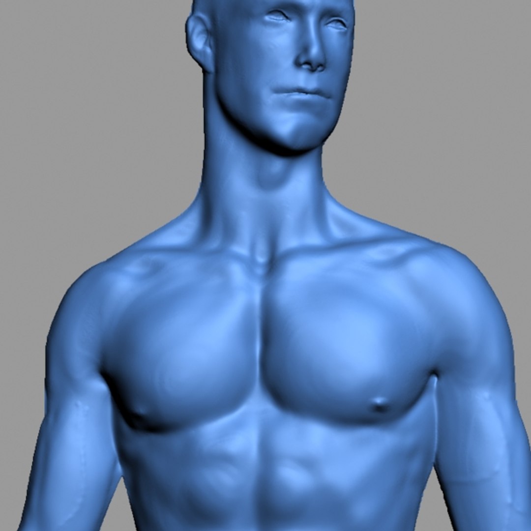 3d Man Bas-relief