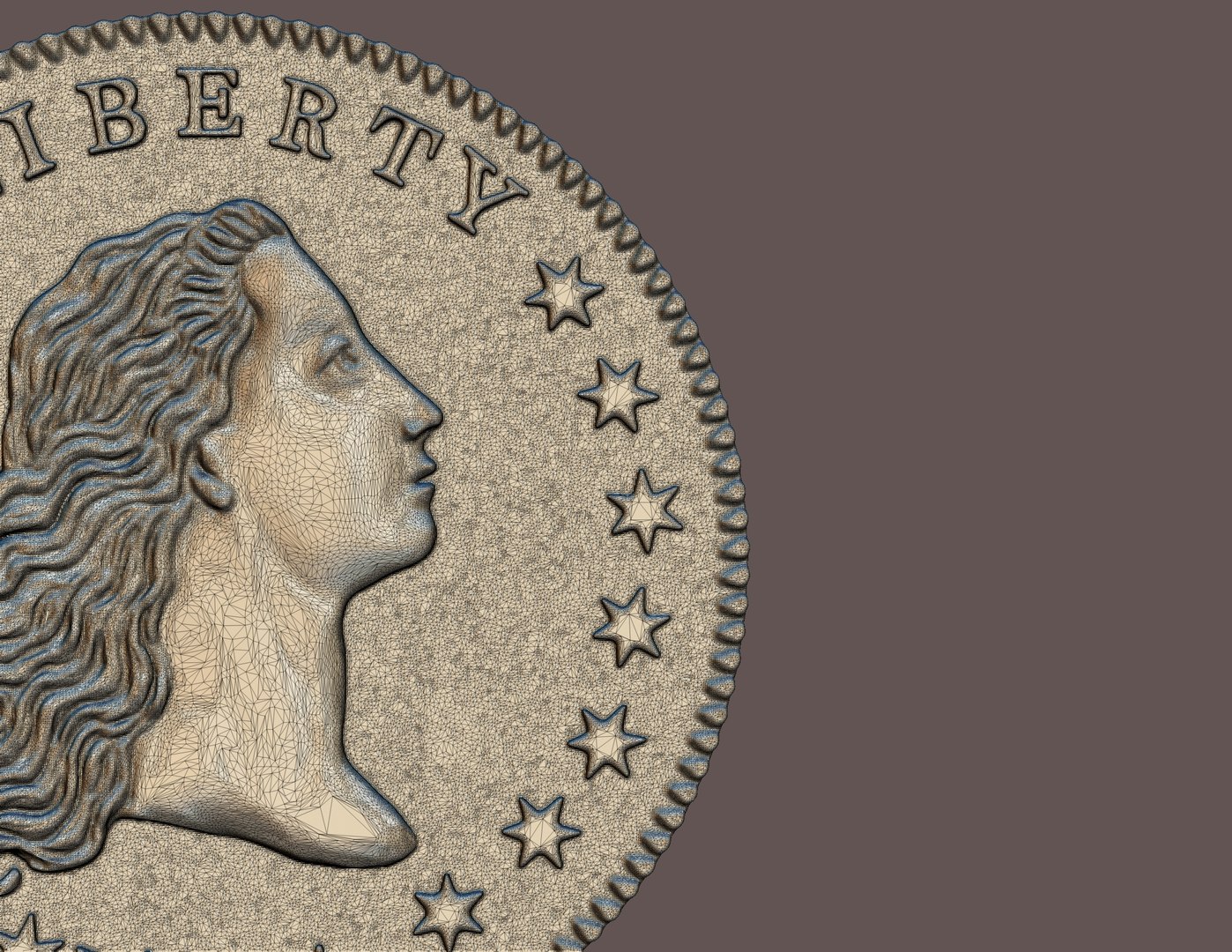 DOLLAR 1794 Coin 3D Model - TurboSquid 1972452