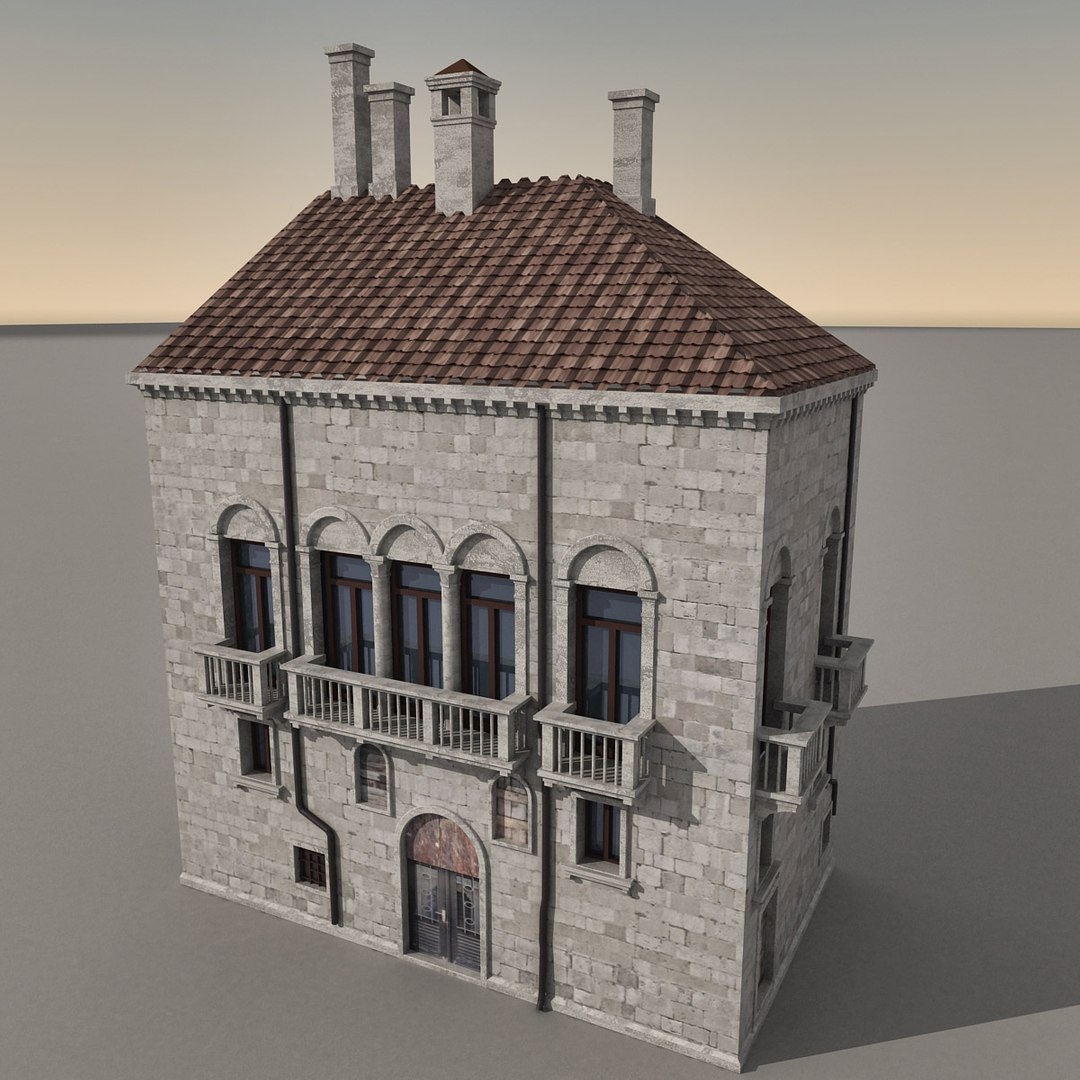 3d Building Italian