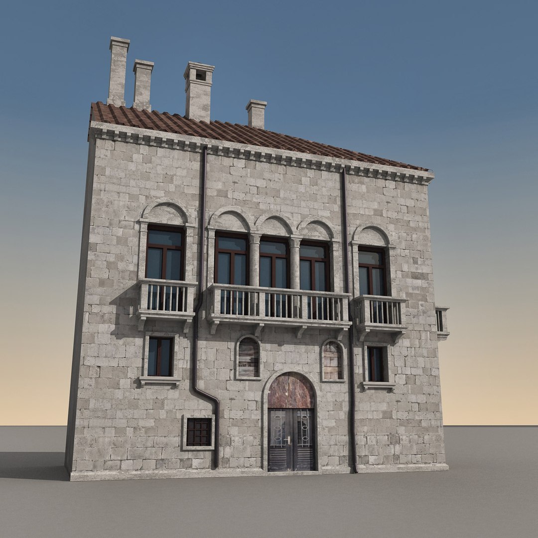 3d Building Italian