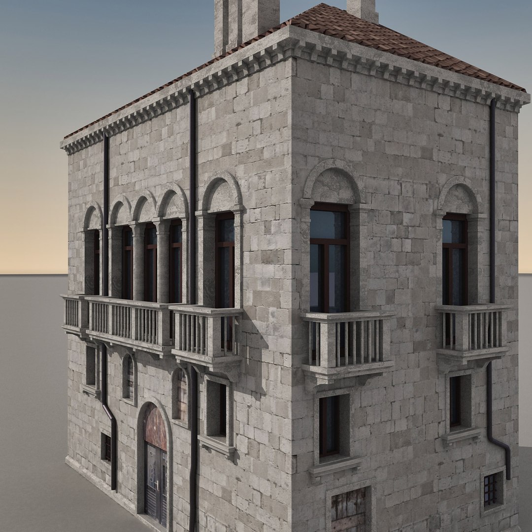 3d Building Italian