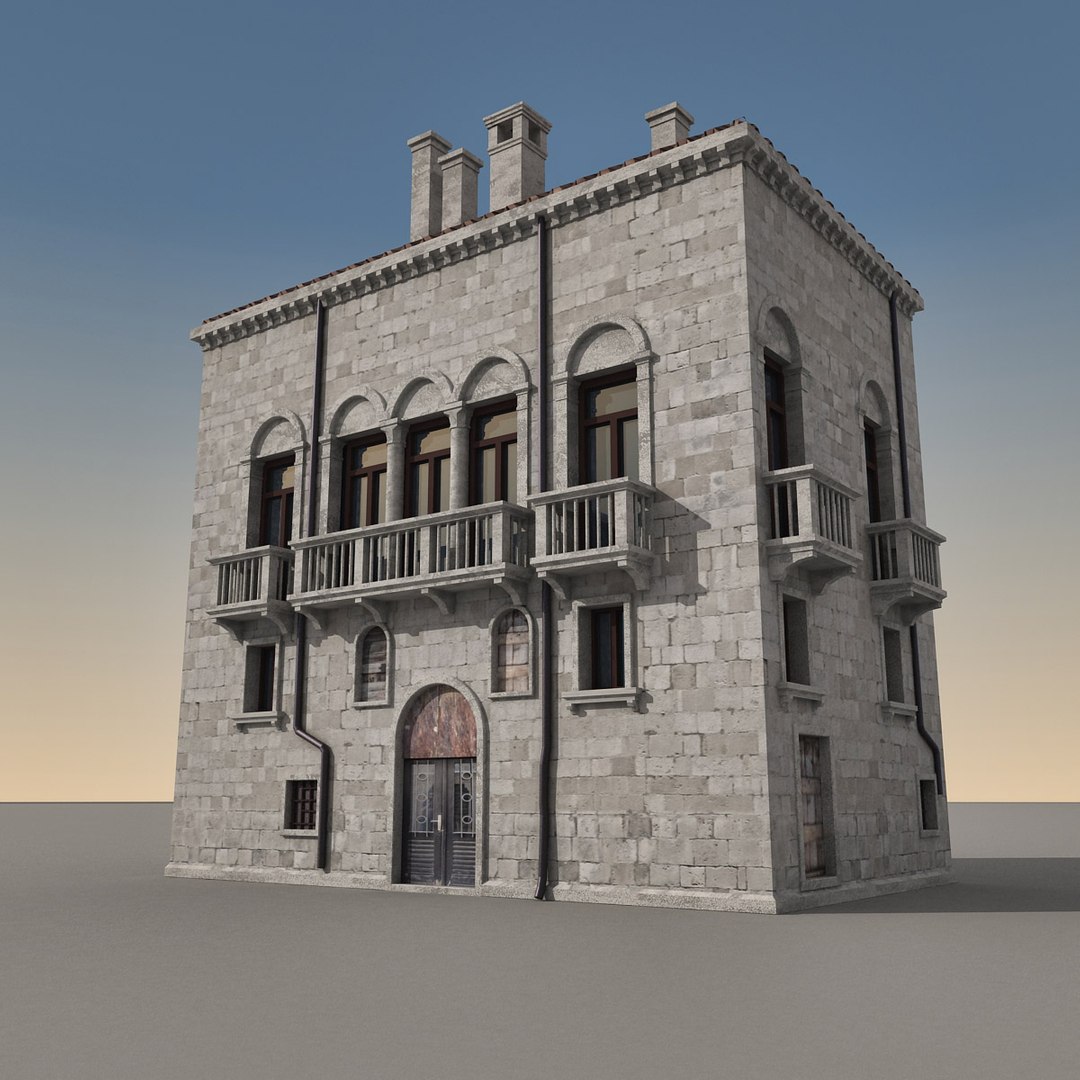 3d Building Italian
