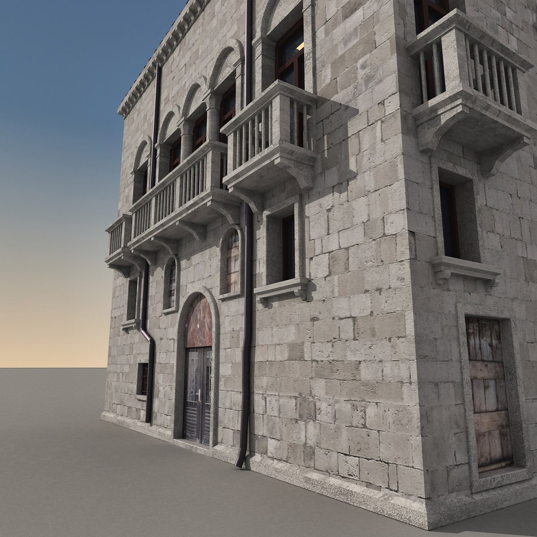 3d Building Italian