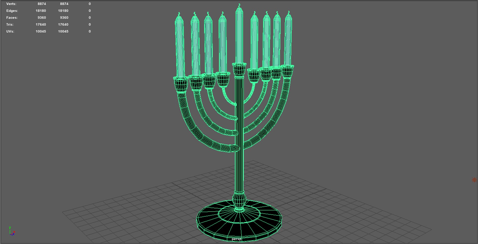 3D hanukkah - TurboSquid 1698389