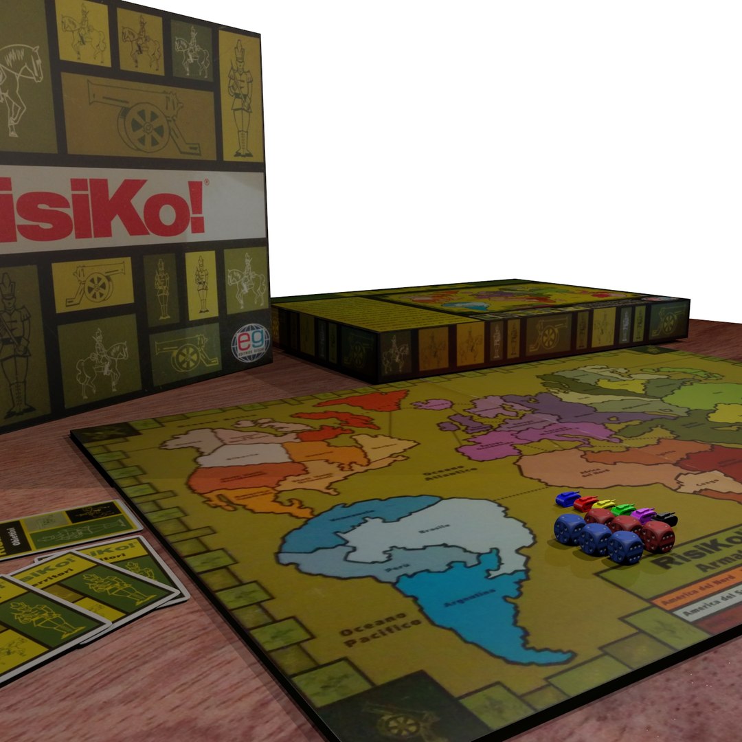 Italian Risk Board Risiko 3ds