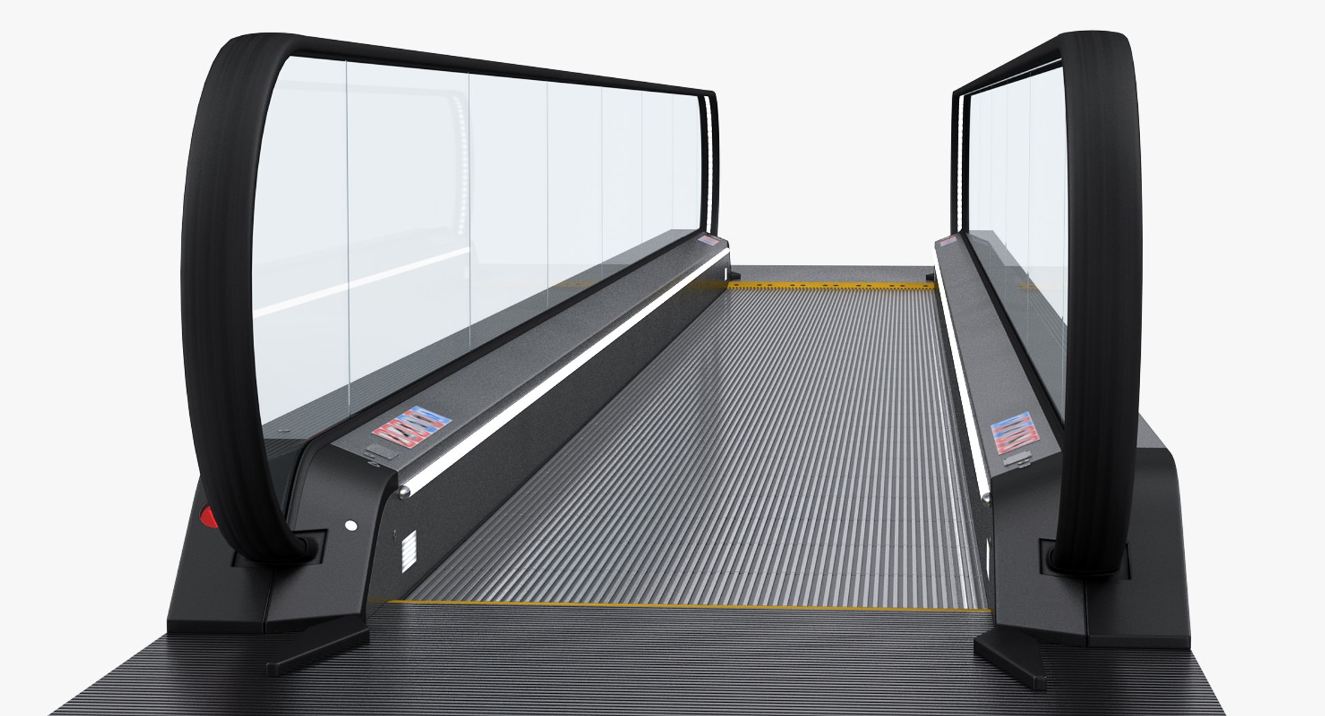 3D Airport Moving Walkway Rigged Model - TurboSquid 1249648