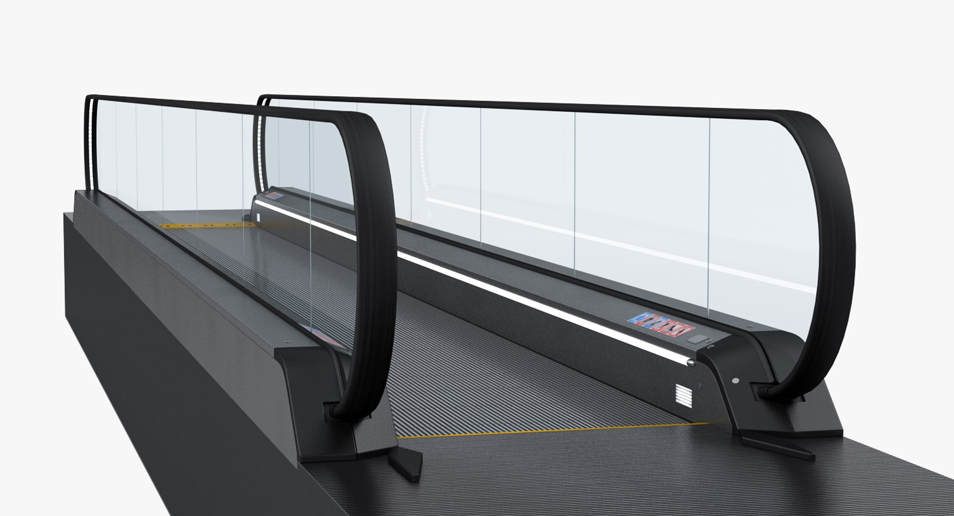 3D Airport Moving Walkway Rigged Model - TurboSquid 1249648