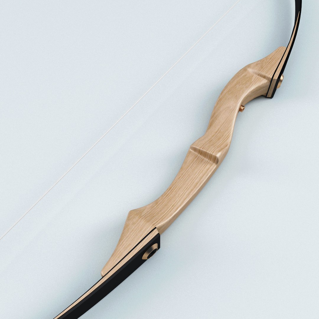 3d Recurve Bow Impala Model