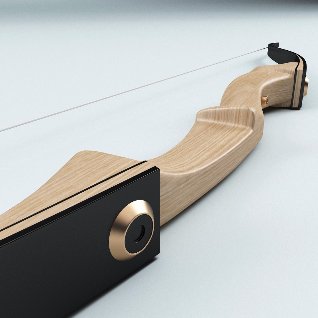 3d Recurve Bow Impala Model