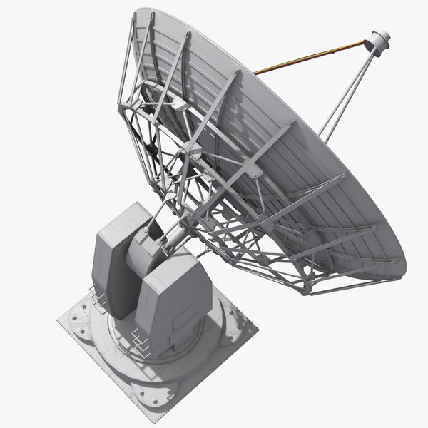 3d satellite dish