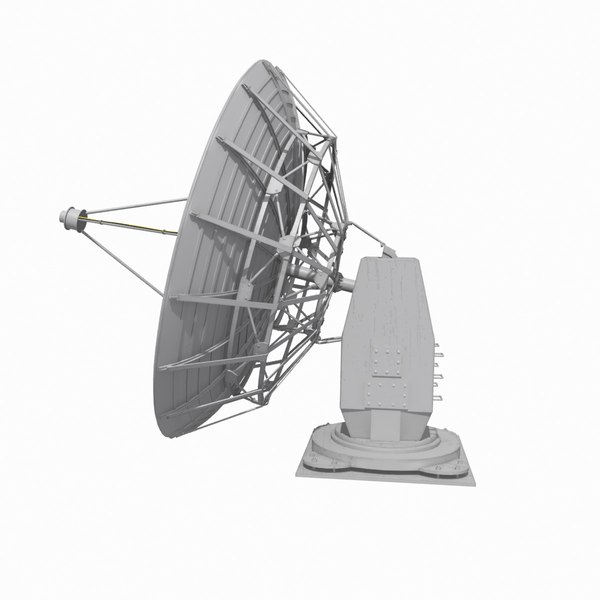 3d satellite dish
