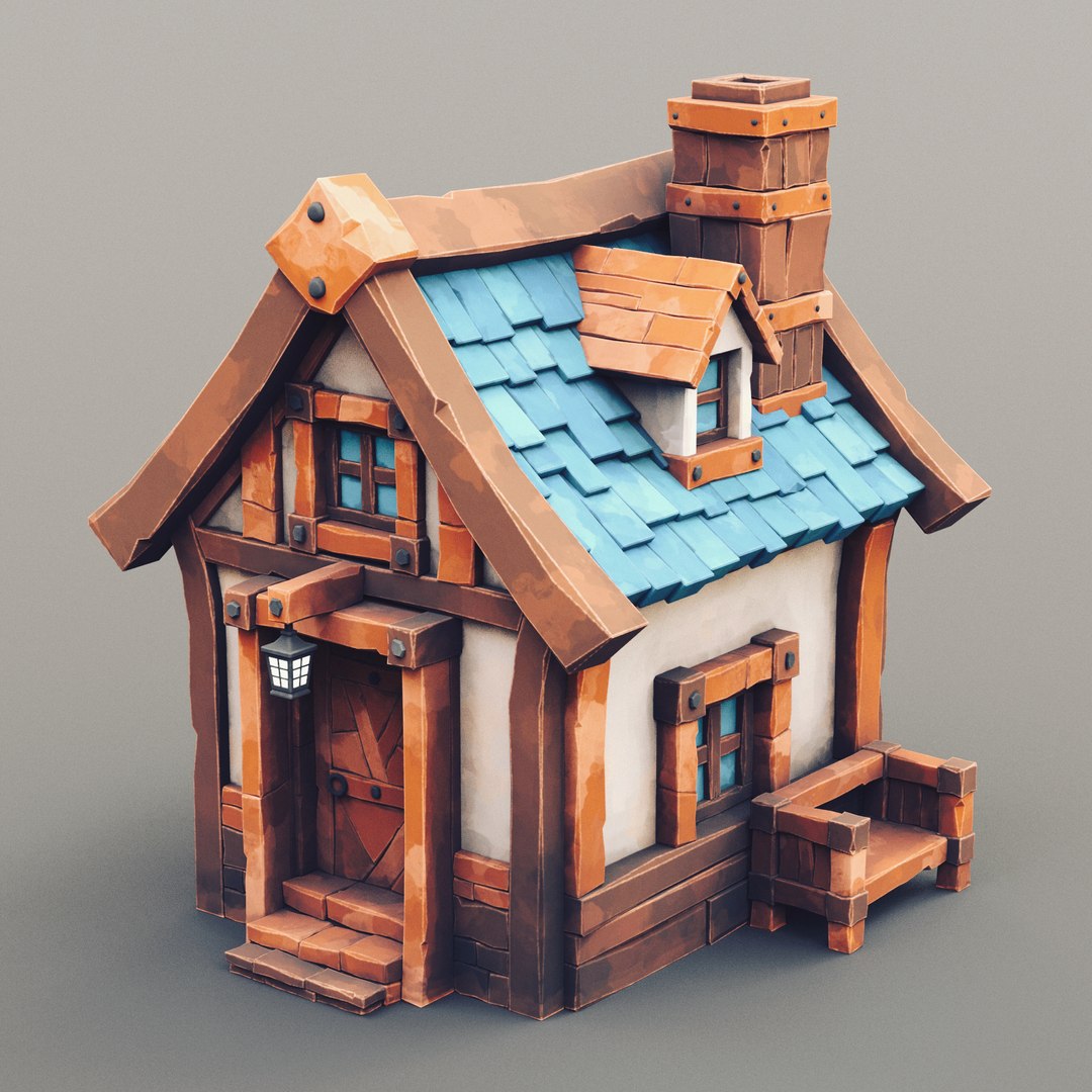 Small Cottage 03 3D Model - TurboSquid 2122018