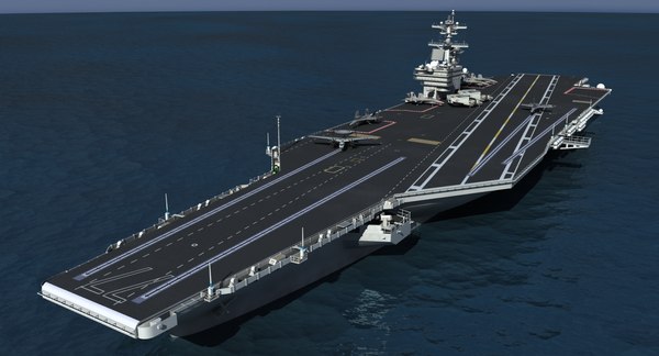 USS 조지 HW 부시 CVN - 77 3D 모델 - TurboSquid 458722