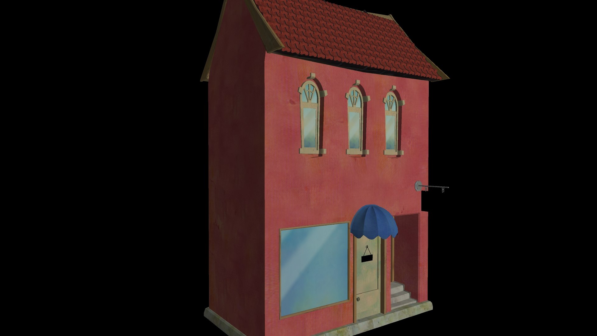 3D LOW POLY TOON HOME Model - TurboSquid 1802499