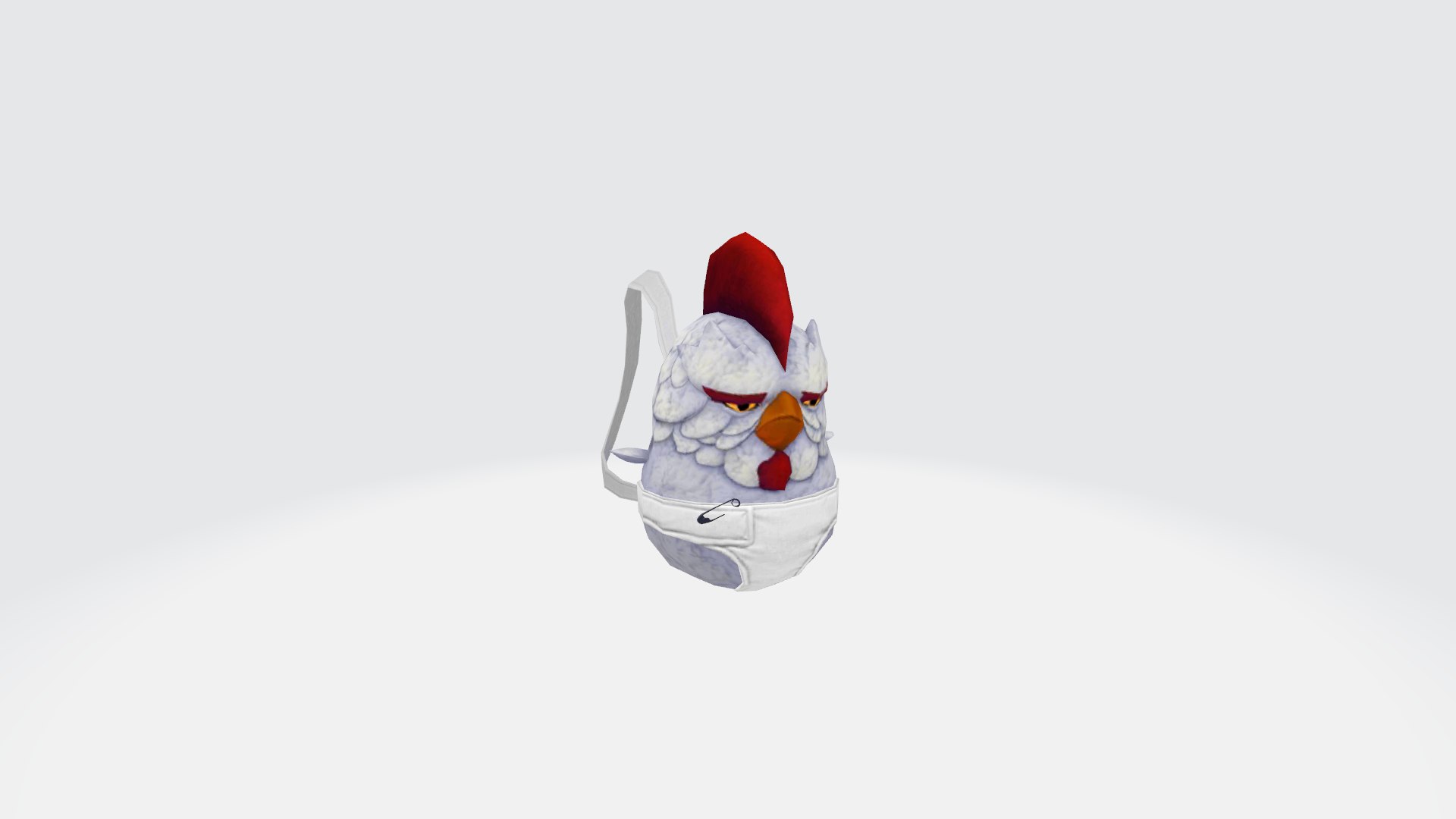 Bag 3x Chicken Backpack 3D - TurboSquid 1844085
