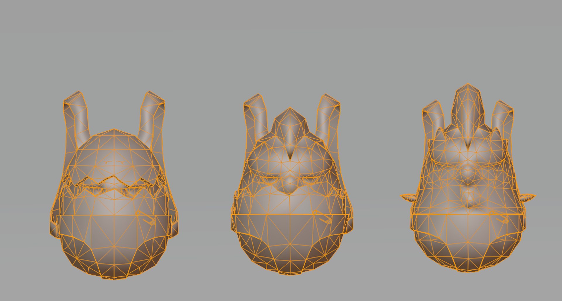 Bag 3x Chicken Backpack 3D - TurboSquid 1844085