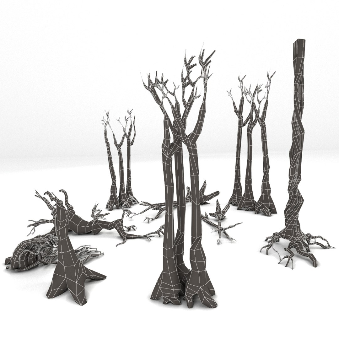 Dead Plant Tree 3D Model - TurboSquid 1409006