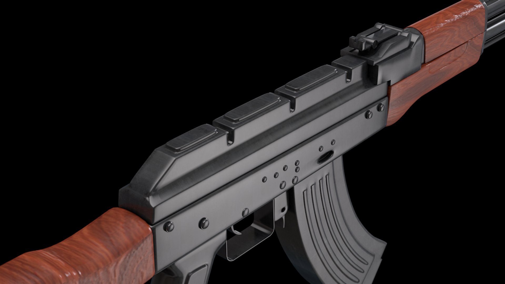 Akm Pubg 3D Model - TurboSquid 1263927
