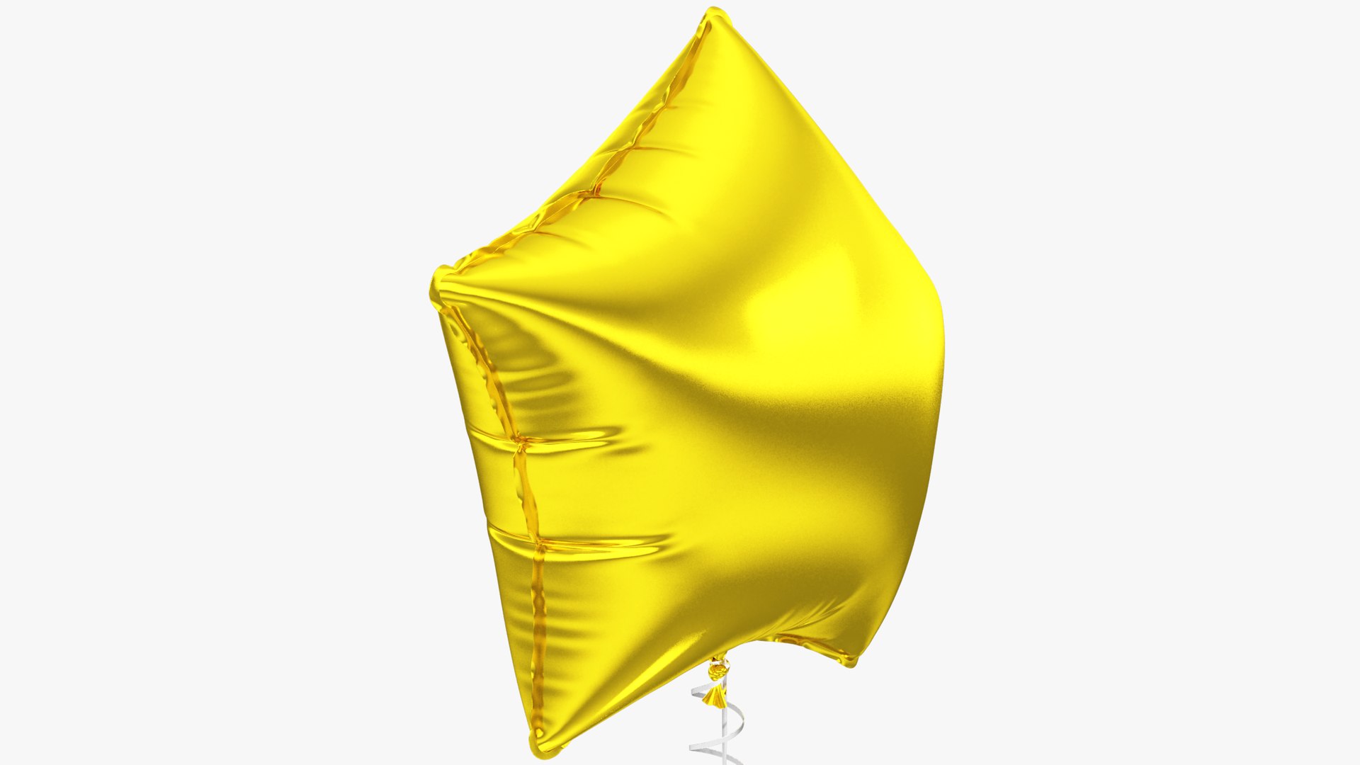 Helium Star Balloons Bouquet Gold V1 3D - TurboSquid 1826212